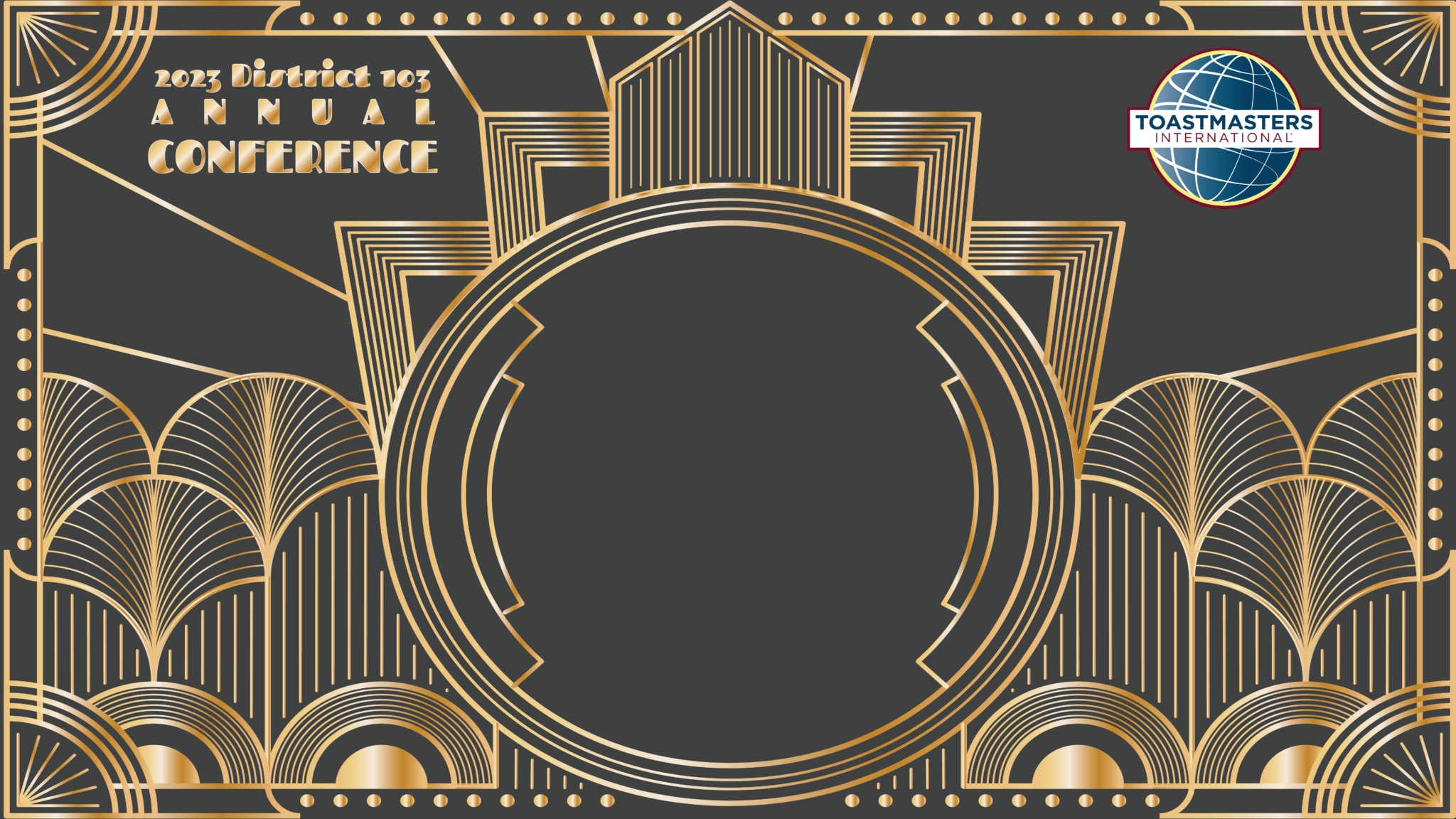 Virtual backgrounds - District 103 Toastmasters